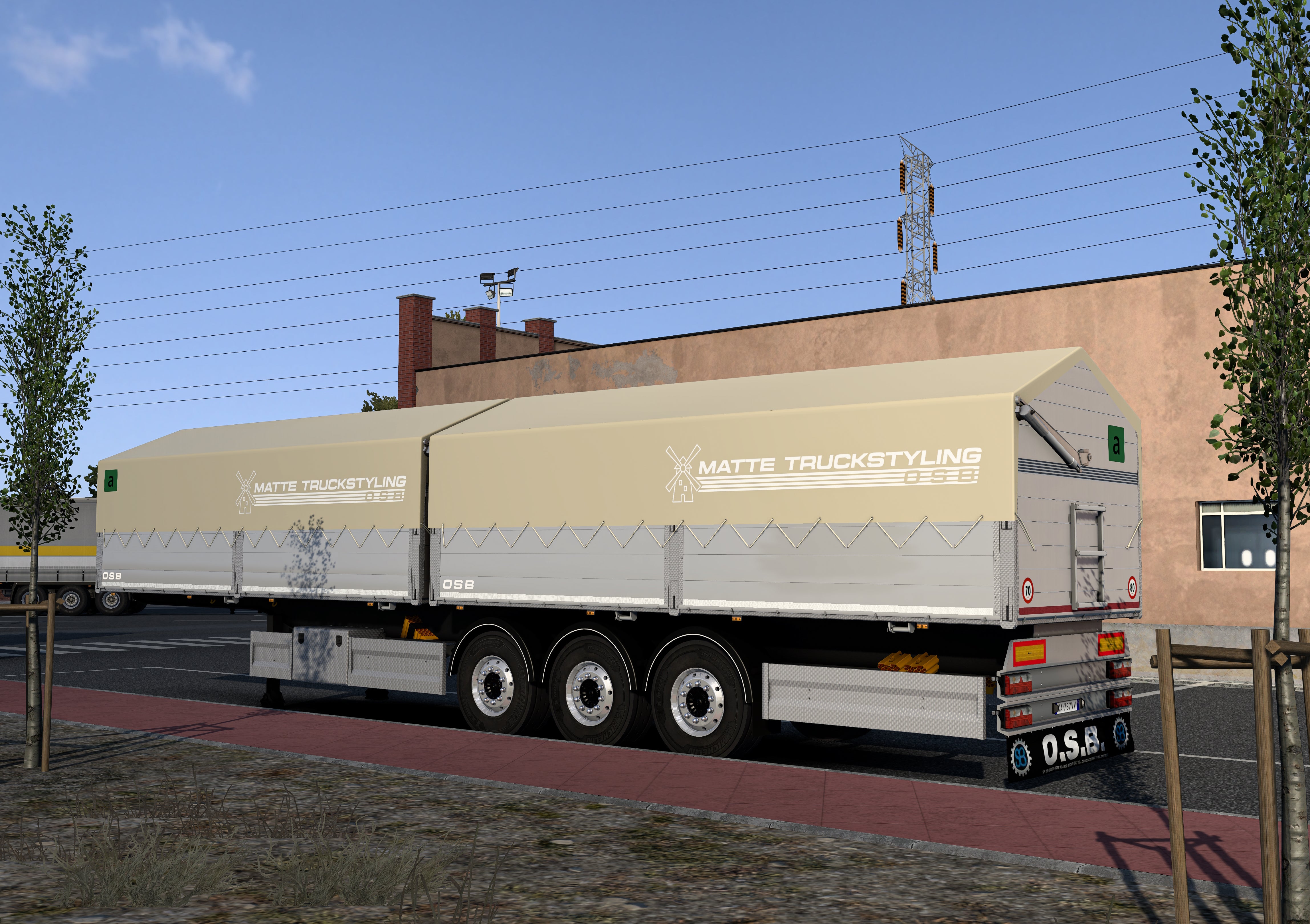 OSB Ownable cereal semitrailer v2.0 – Matte Truckstyling
